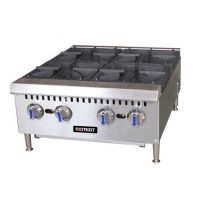 Hot Plate, 4 Burners - PATRIOT